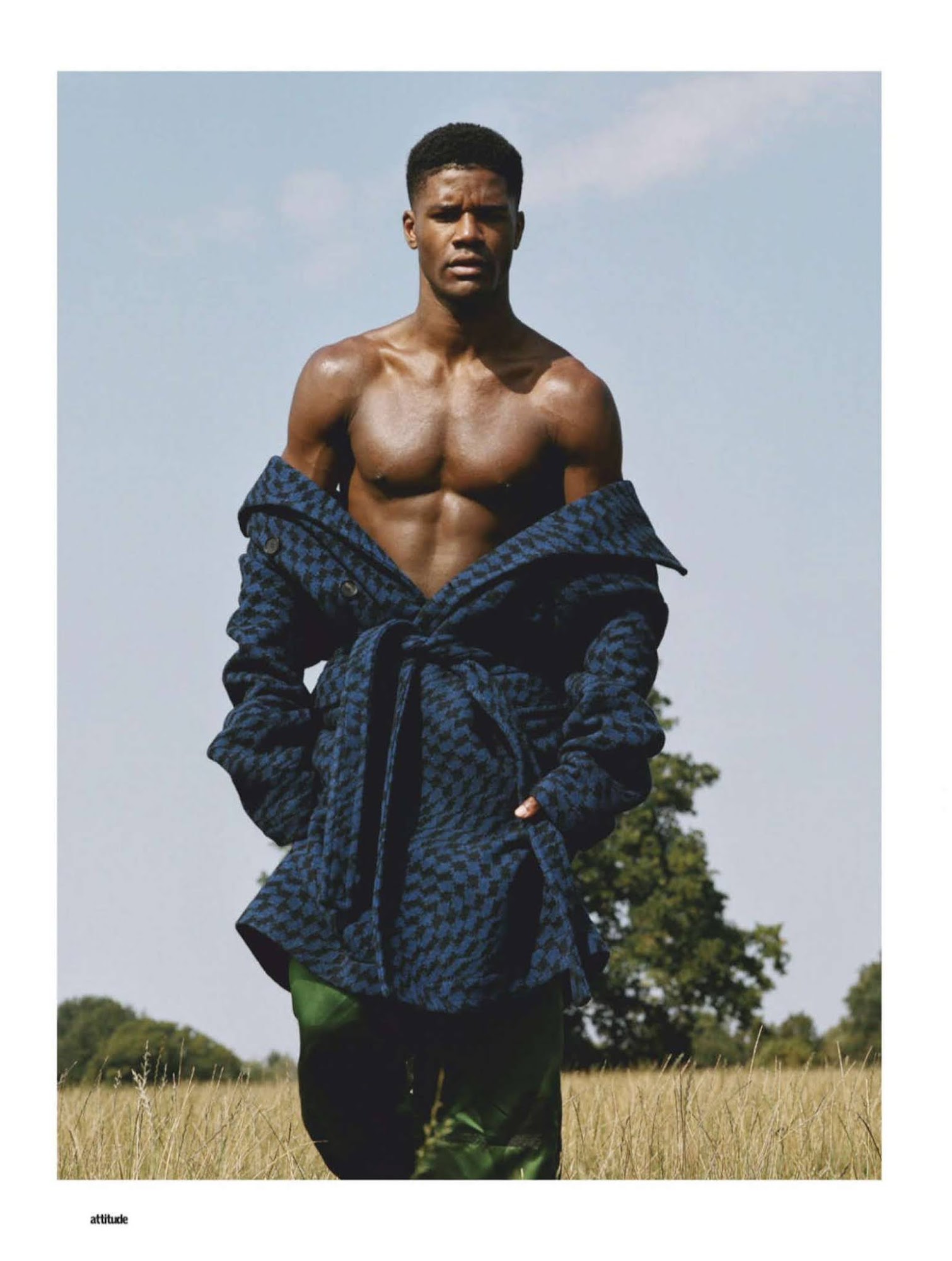 AJ Harris y Matthew Rahill para Attitude Magazine por Joseph Sinclair