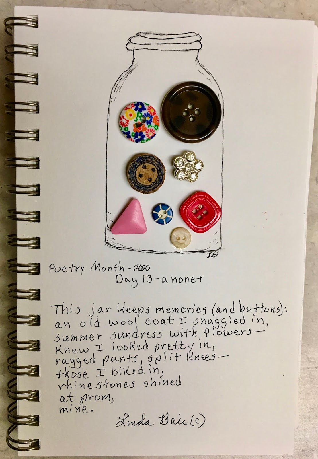TeacherDance: April - Poetry Month - Day Thirteen 'This Jar'
