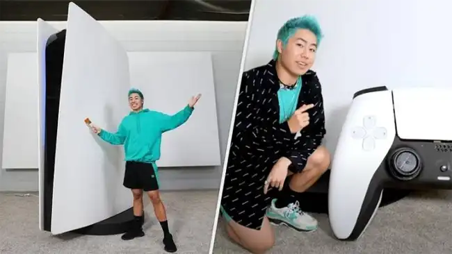 This Giant PlayStation 5 with 3 meters high costs $ 70,000 and works ...