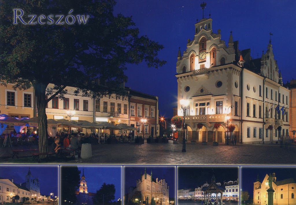 Poland on Postcards: Województwo Podkarpackie / Subcarpathian Region