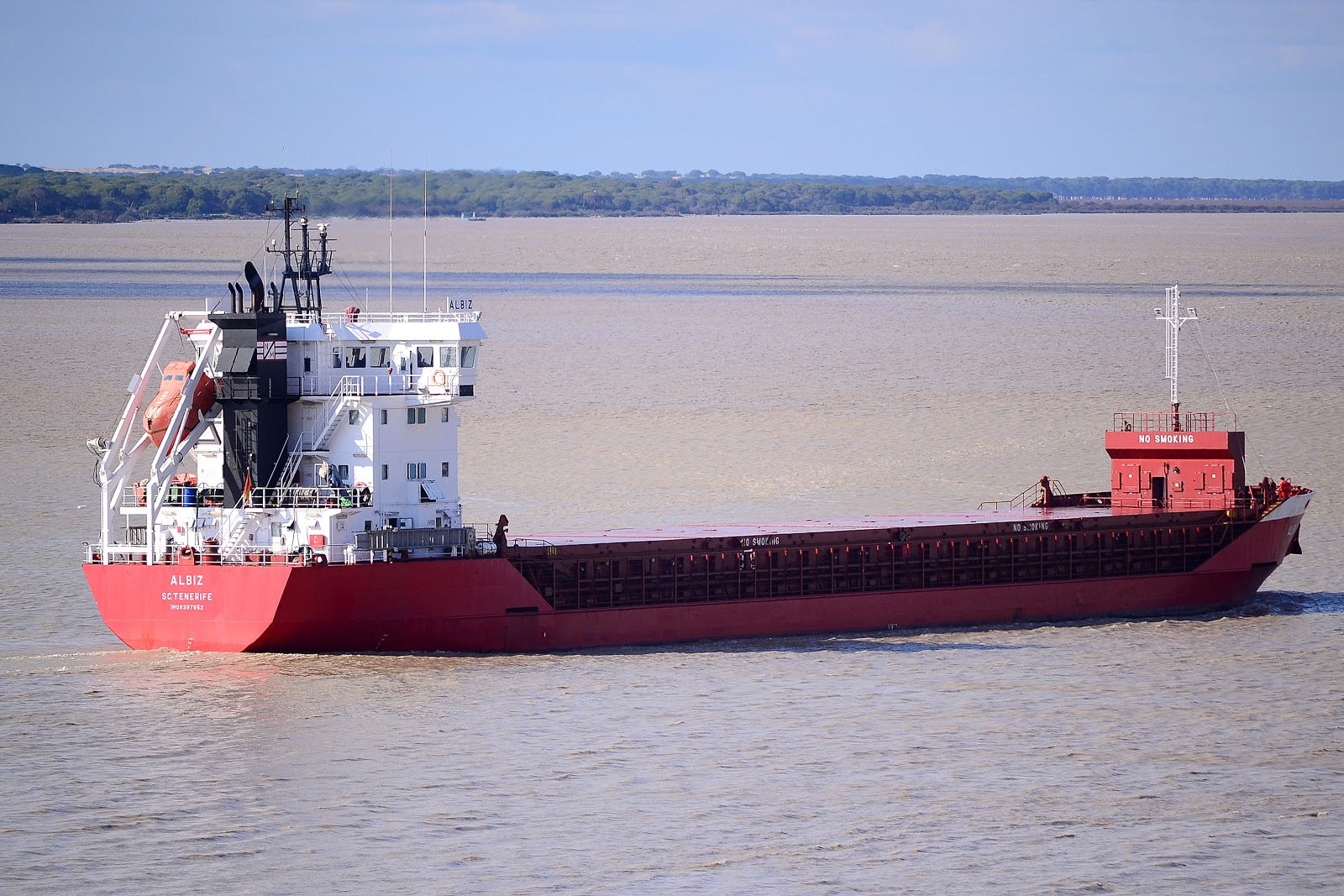 BUQUES MERCANTES A SU PASO POR SANLUCAR DE BARRAMEDA: ALBIZ