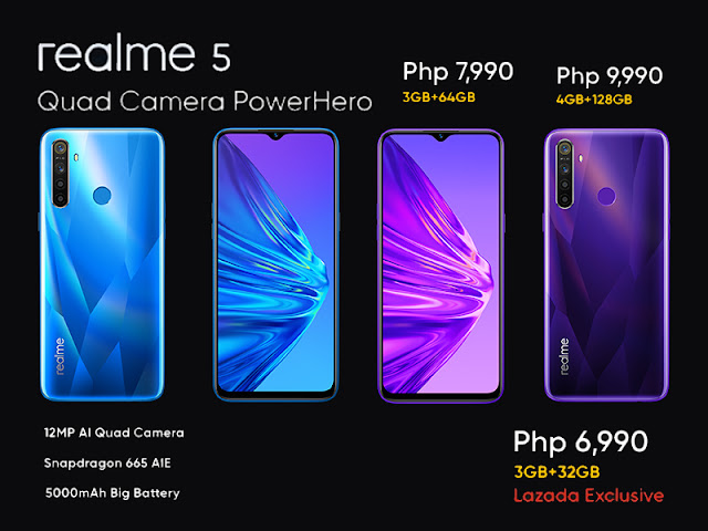 Realme 5 Series Introduces Quad-Camera In Less Than 15K Pesos ...