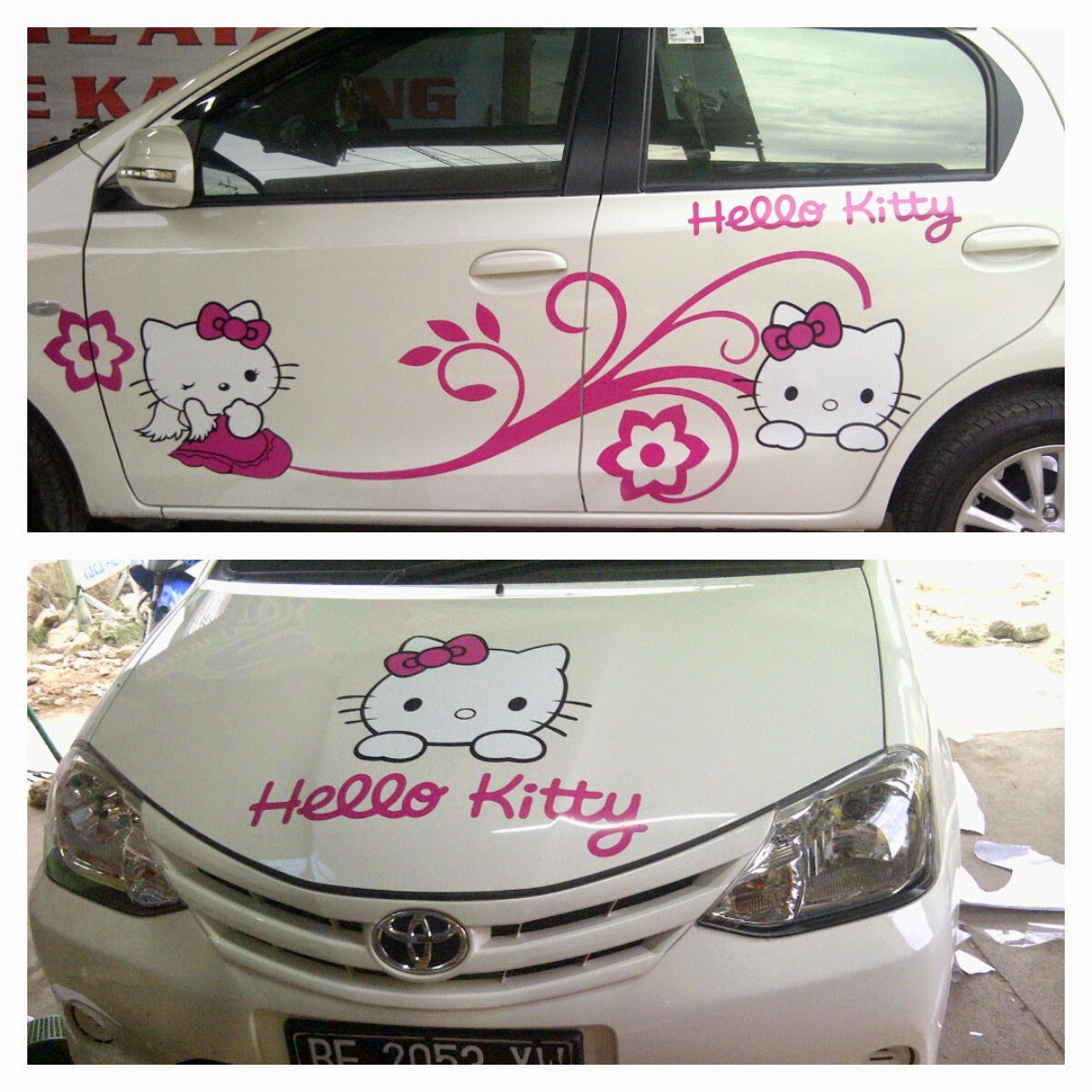CUTTING STICKER MOBIL