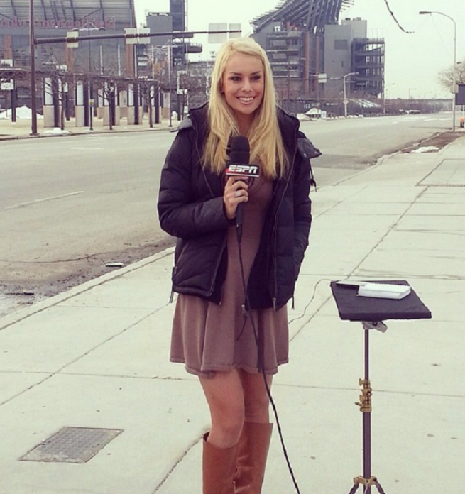 The Appreciation Of Booted News Women Blog Espns Britt Mchenry Is Causing Phans In Philly To