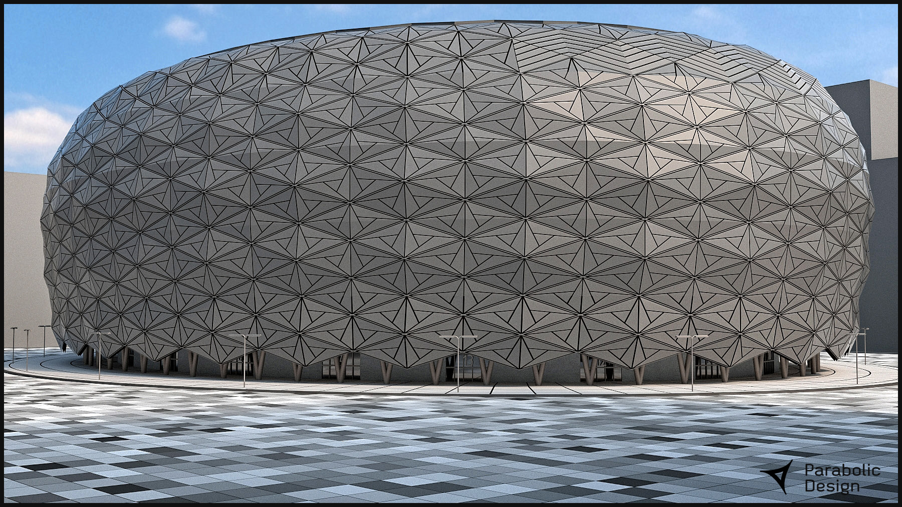 PARAMETRIC STUDY Education City stadium - Qatar - Part 02 | Parabolic ...