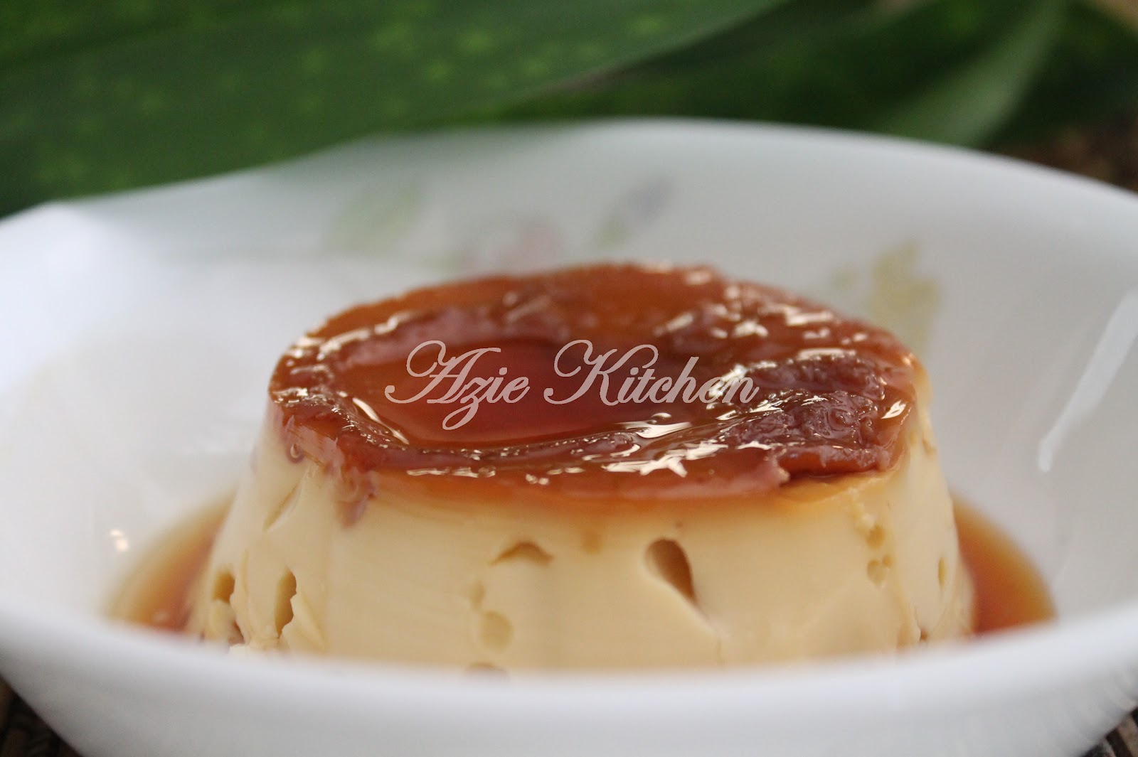 Puding Karamel Nur Qaseh - Azie Kitchen