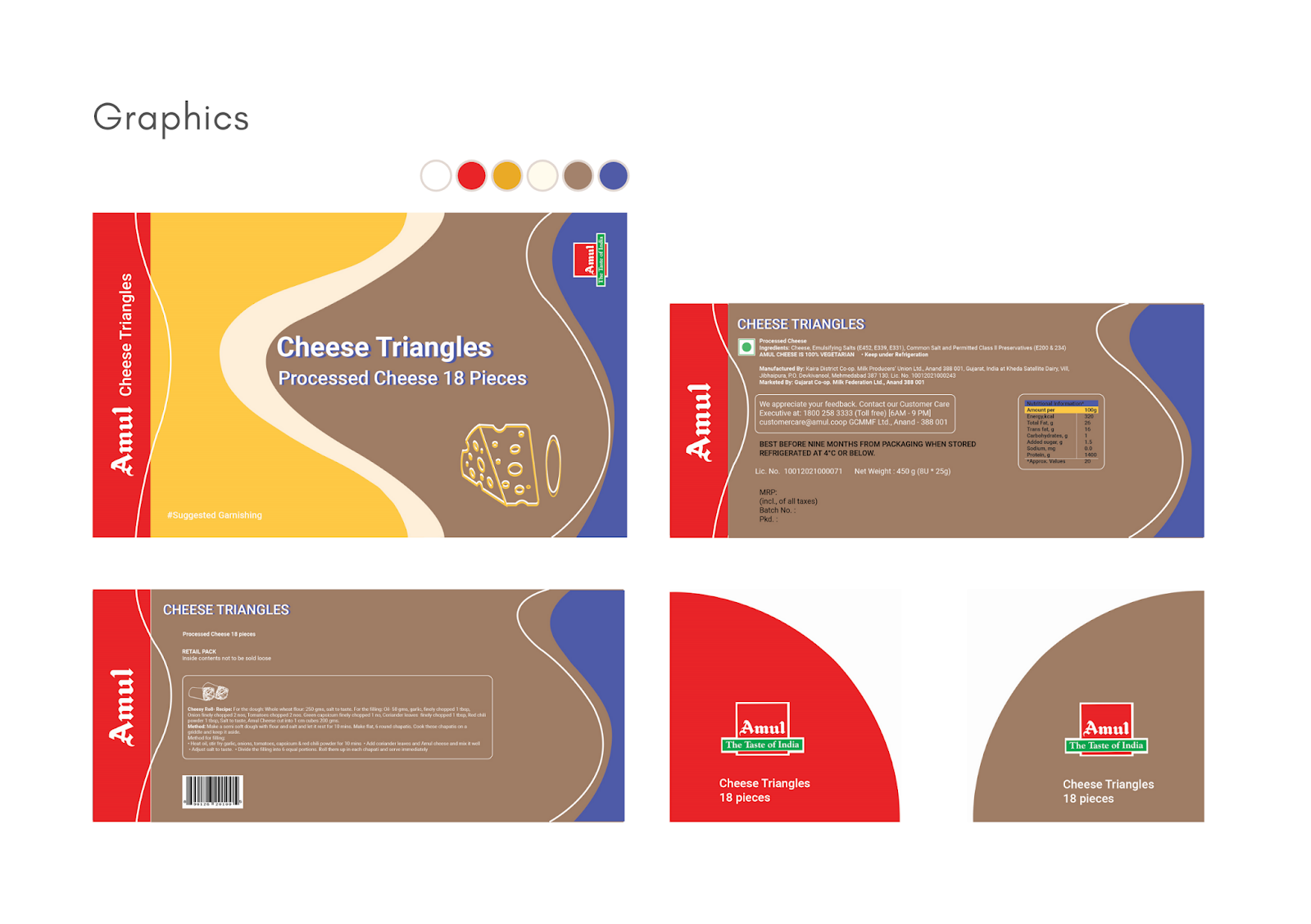 Amul Cheese Triangles – Packaging Of The World