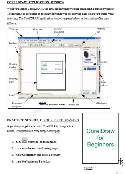 COMPUTER STUDIES (ICT) RESOURCES: CORELDRAW PRACTICE GUIDE