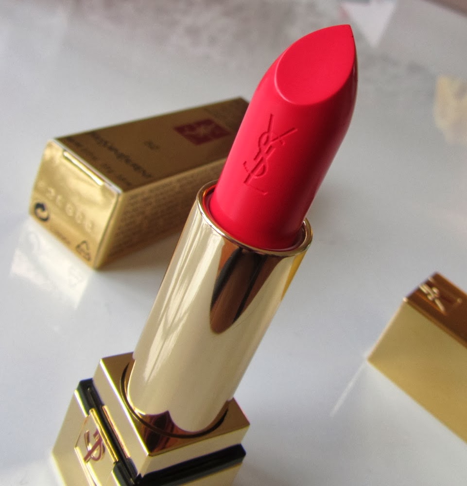 Rouge Deluxe: YSL Rouge Pur Couture #52 Rosy Coral