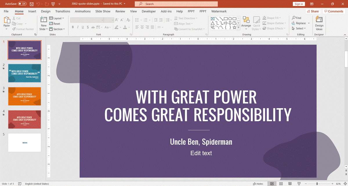 FPPT: Create Quick Presentations with free PowerPoint templates and ...
