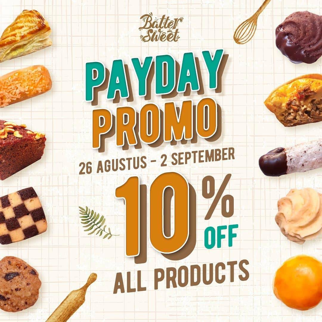 Promo Batter Sweet Pastry Payday Discount Up To 10% All Product ...