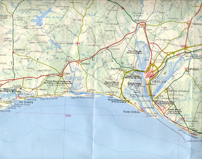 DE MAR El Rompido: Mapas de la Costa de Huelva