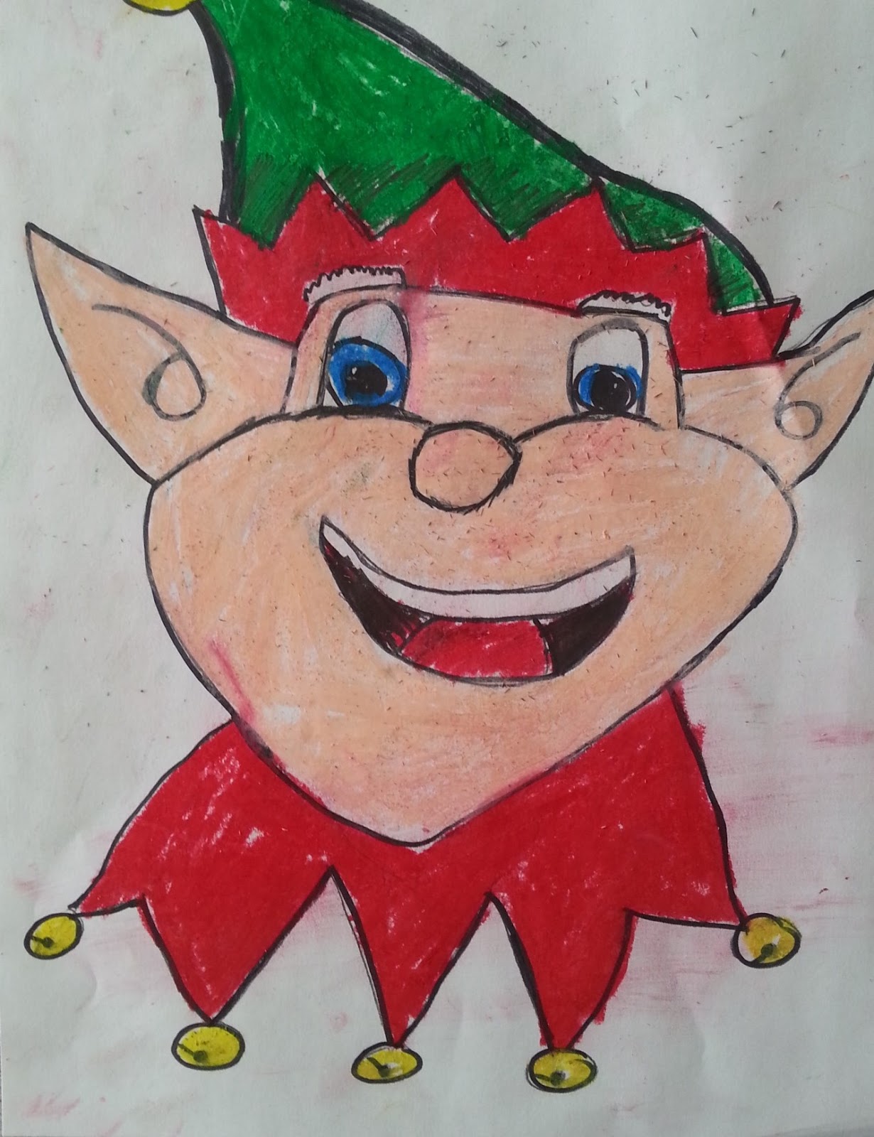 a faithful attempt: Elf Drawings