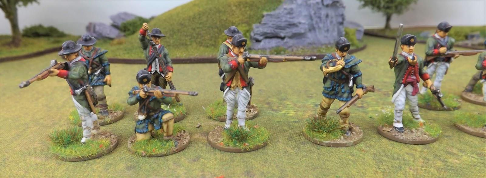 JJ's Wargames: AWI - Butler's Rangers & Iroquois Indians