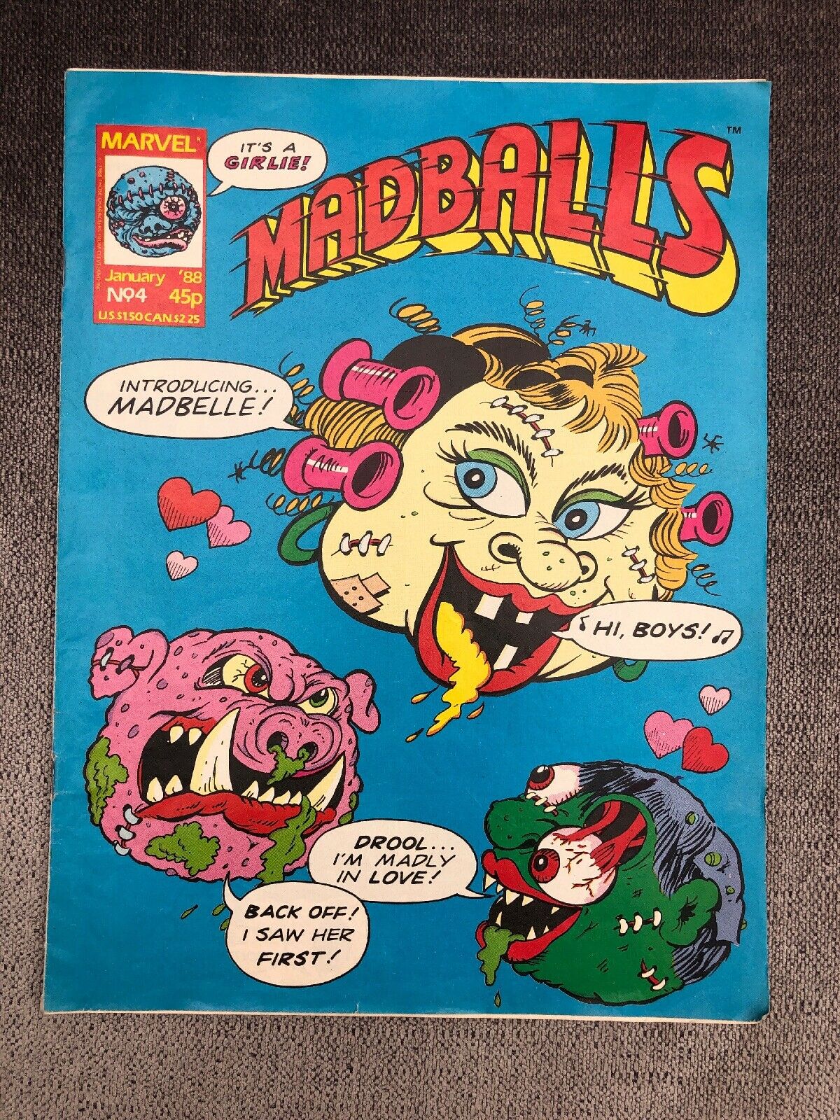 Boys Adventure Comics: Marvel UK's Madballs comic