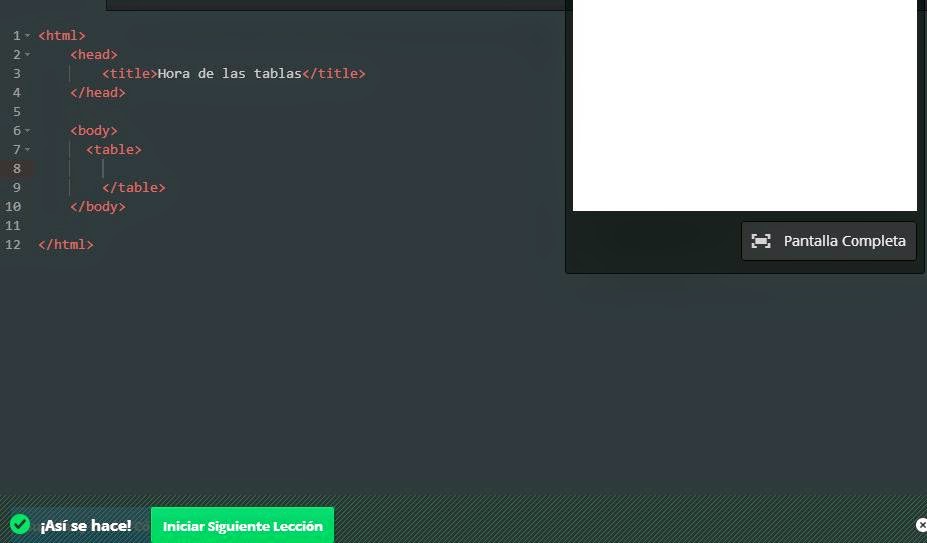 Aprendiendo a Programar: Aprendiendo a Crear Tablas en HTML Parte II