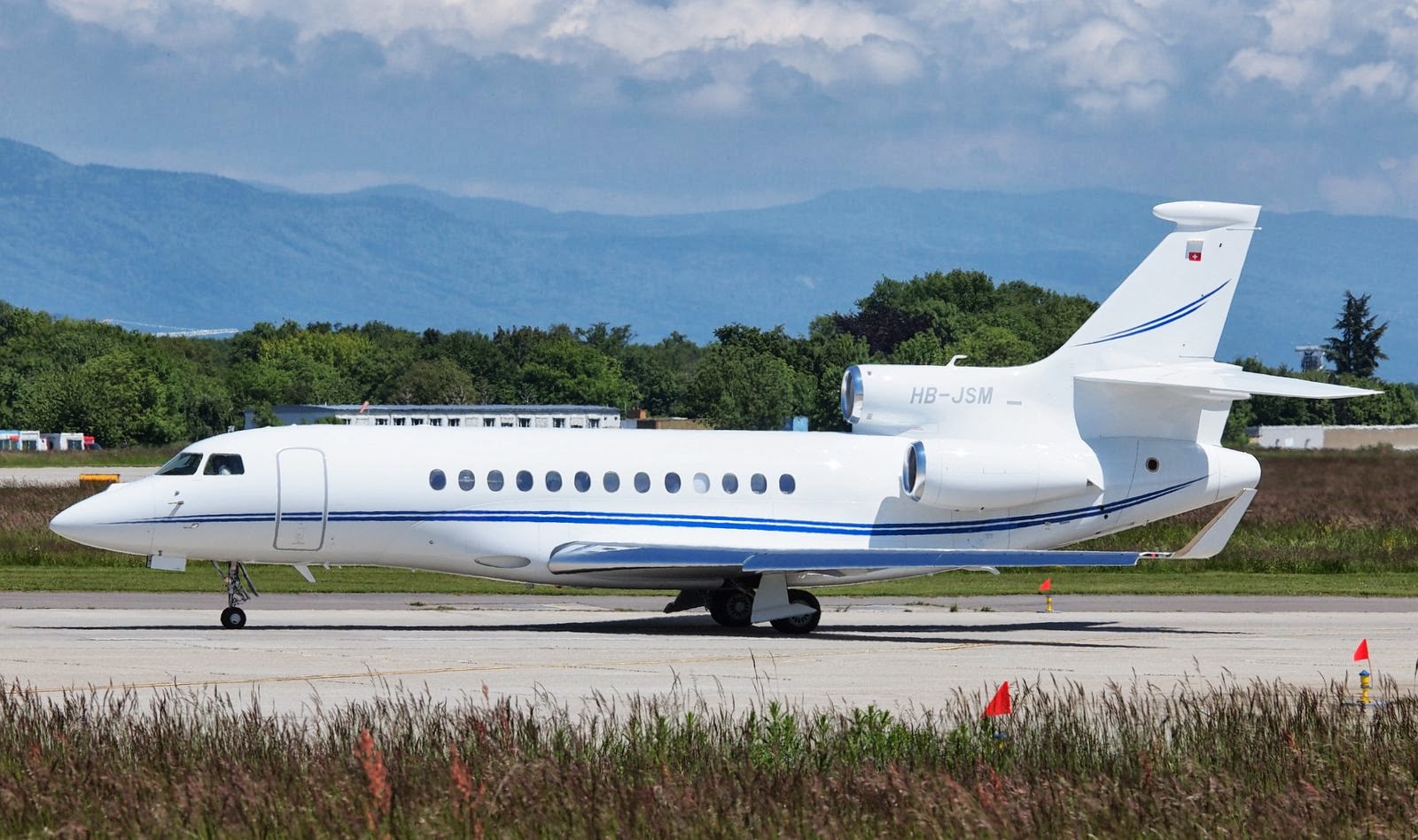 FLUGZEUGE Privatjets etc: HB-JSM Dassault Falcon 7X FA7X