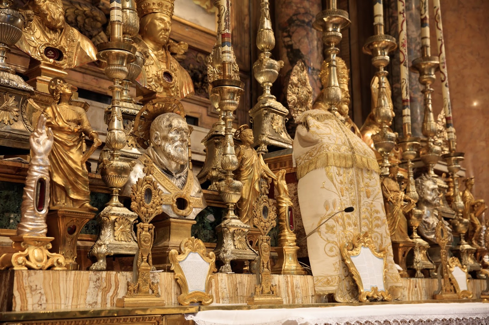 The Relics and Reliquaries of All Saints Day in Rome ~ Liturgical Arts ...