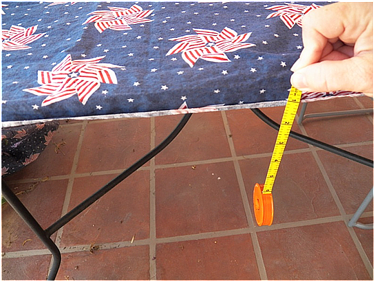 Art Threads: Wednesday Sewing - Easy Tablecloths