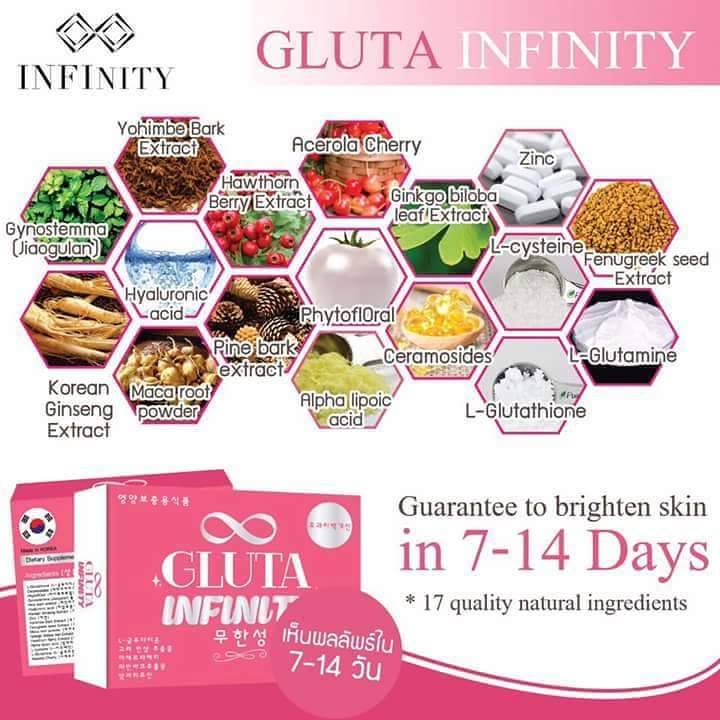 GLUTA INFINITY - HARGA MURAH ORIGINAL - HCube Shop - Pengedar/Pemborong ...