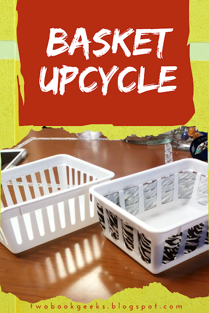 Two Book Geeks: SLP 2021: Easiest Basket Upcycle