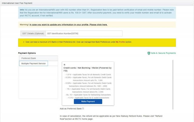 IRCTC Registration - Create New Account - IRCTC Sign Up 2023 | My IRCTC