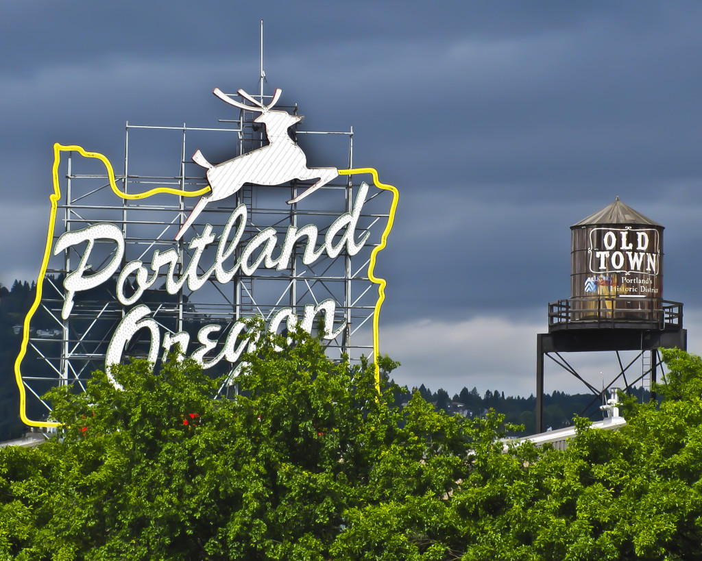 The Historic Water Towers of Portland Oregon