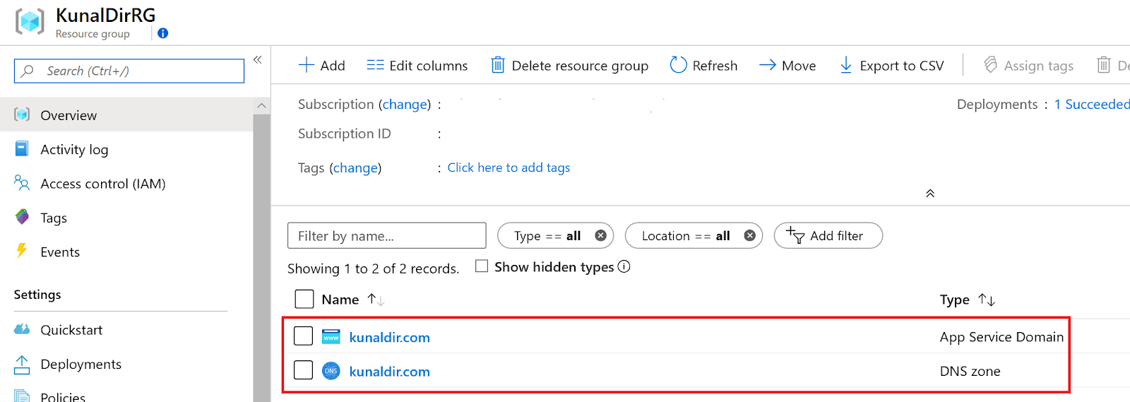 Assign and verify Microsoft Azure AD custom domain using Azure App ...