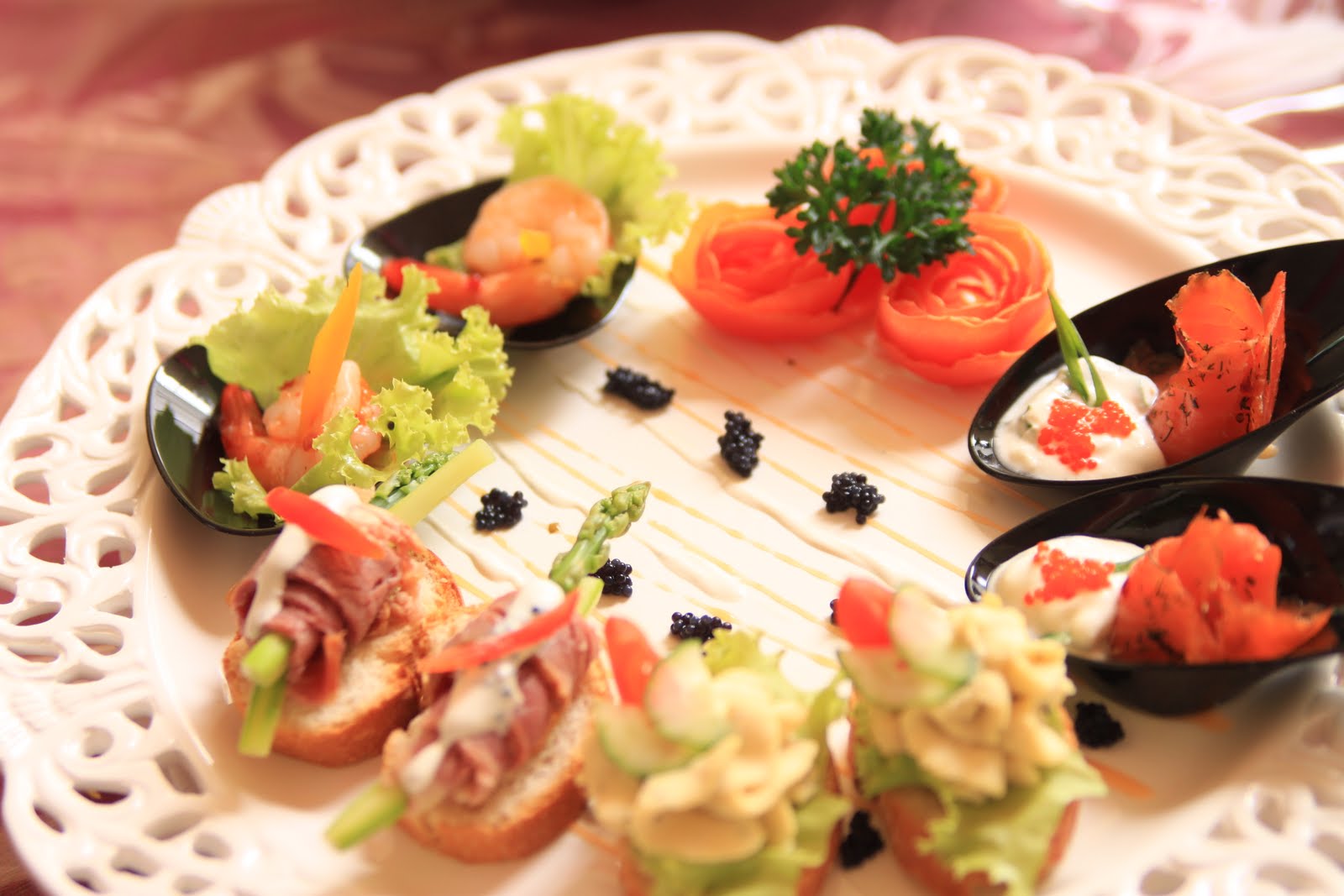 (PWS) Puteri Wedding Services: EXCLUSIVE CANAPES(LIVE STATION)