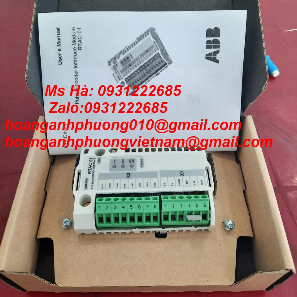 Pulse Encoder Interface Module Hãng Abb Rtac-01- Kit