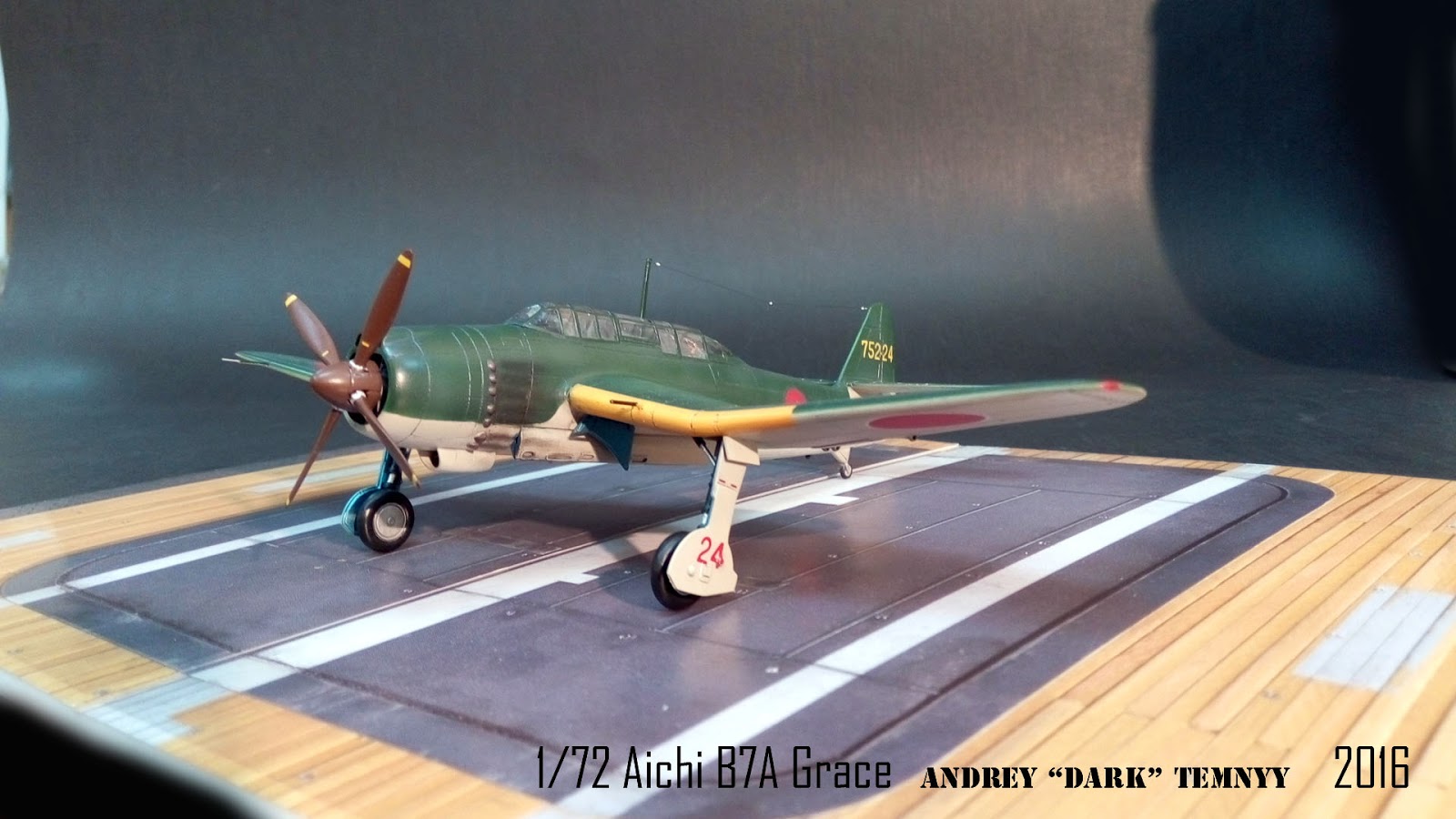 WildEagles: Aichi B7A "Grace" by Andrey Temnyy