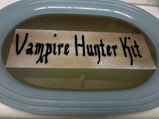 Mill Pond Fright Night: Making a Vampire Hunter Kit case