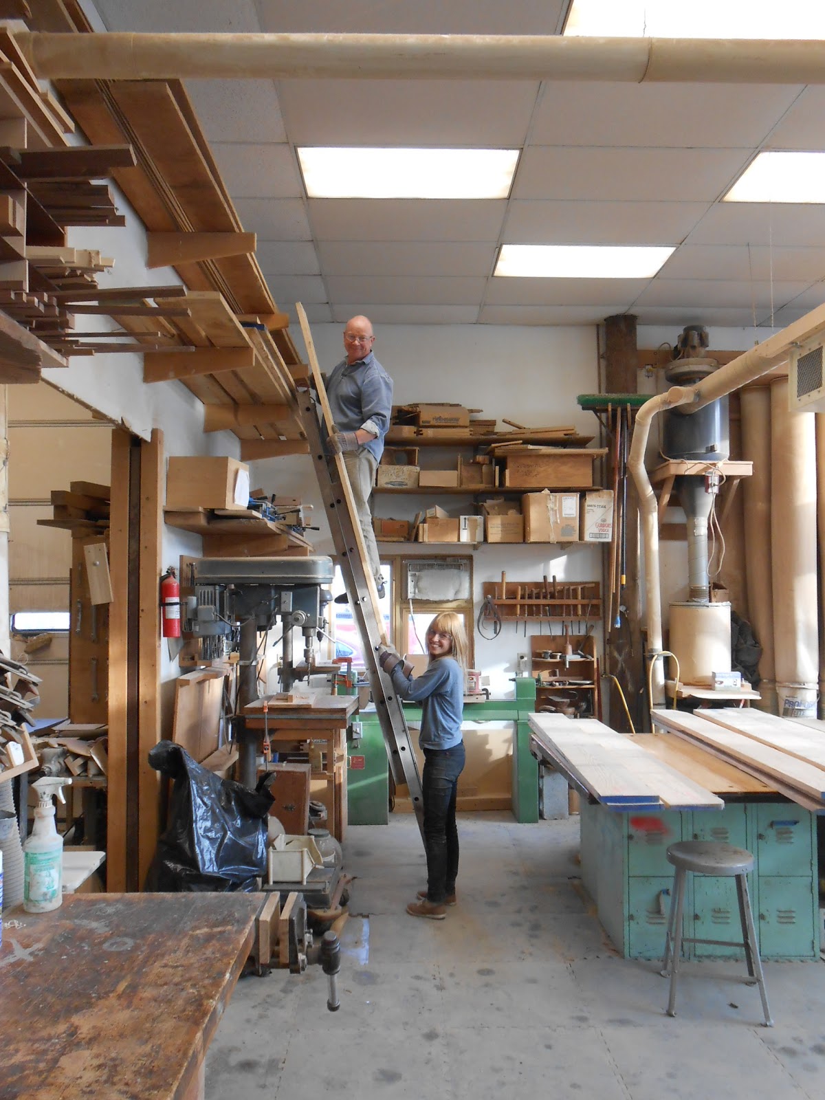 Chronicles of a Woodworking Apprentice: Cleaning the Shop