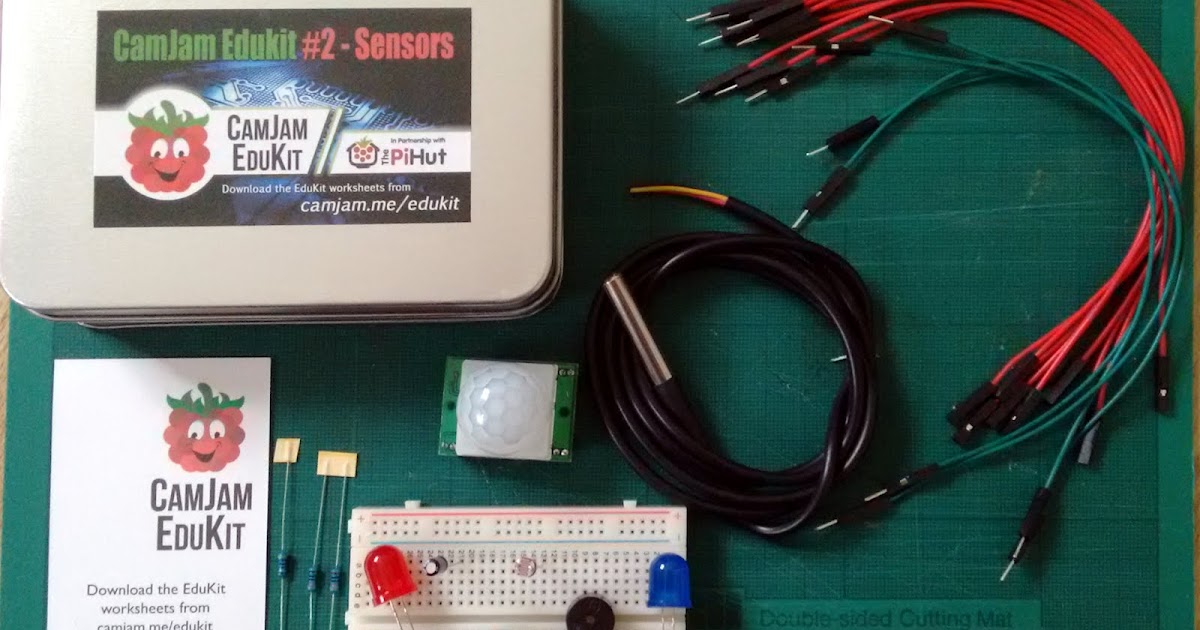 Bit of Raspberry Pi and Arduino: Raspberry Pi CamJam EduKit 2 - Sensors - Part 1 Worksheets 1 and 2