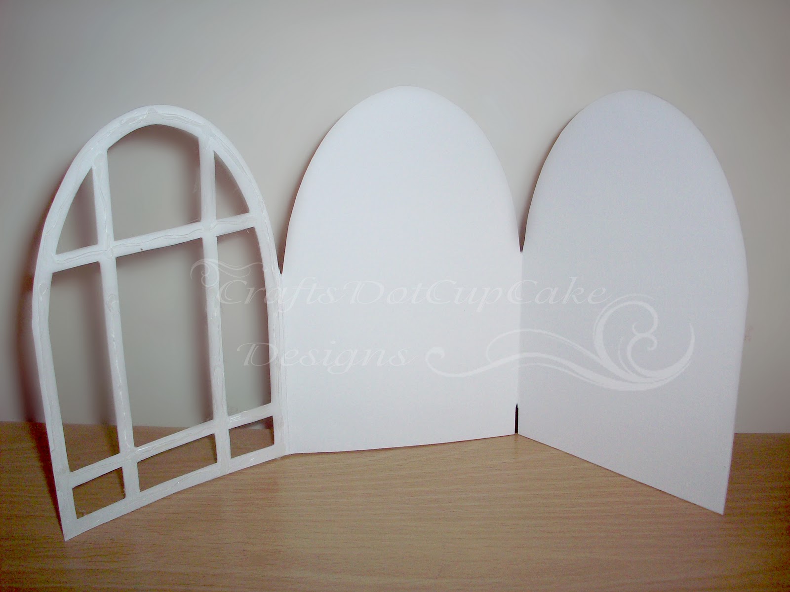 CraftsDotCupCake: Window Card Template