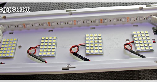 Roadtrek Modifications/ Mods, Upgrades, and Gadgets.: Overhead LED ...
