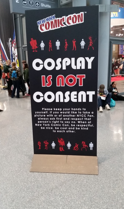 EL COSPLAY NO ES CONSENTIMIENTO
