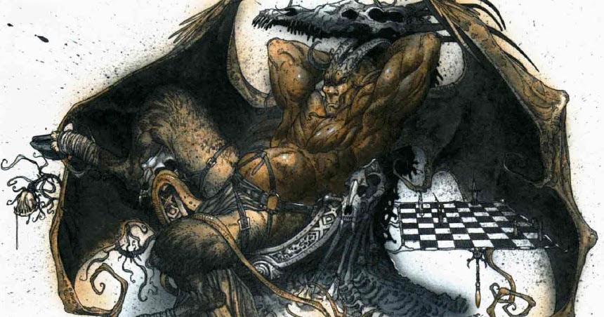 The Other Side blog: Monstrous Monday: Demon Prince Orcus fo AD&D 2nd ...