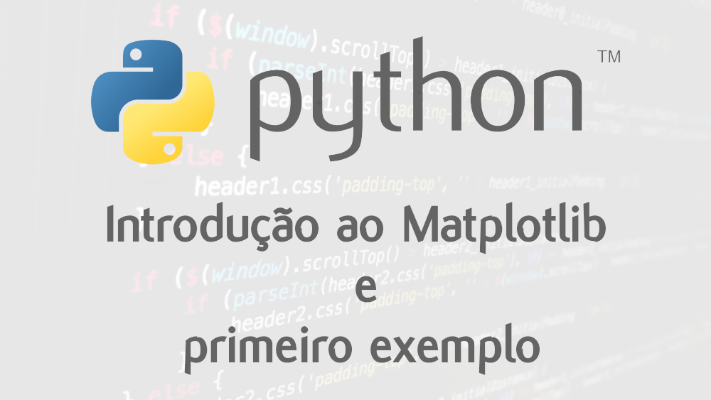 Introdução Ao Matplotlib E Primeiro Exemplo ~ Acervo Lima