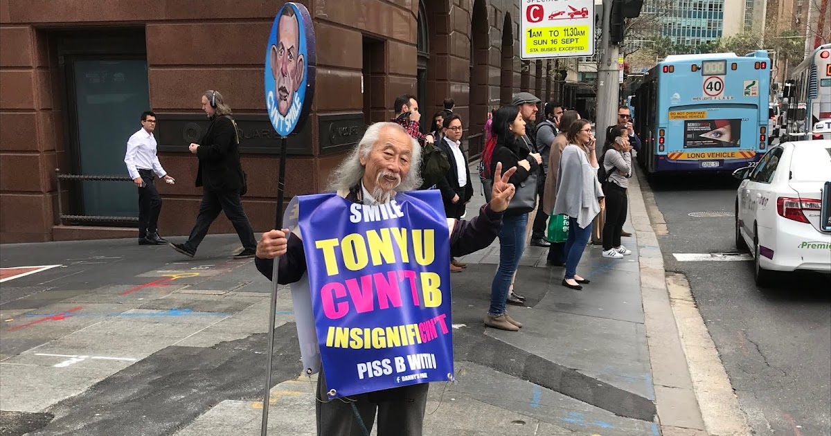 Happy Antipodean: Activist Danny Lim in Martin Place