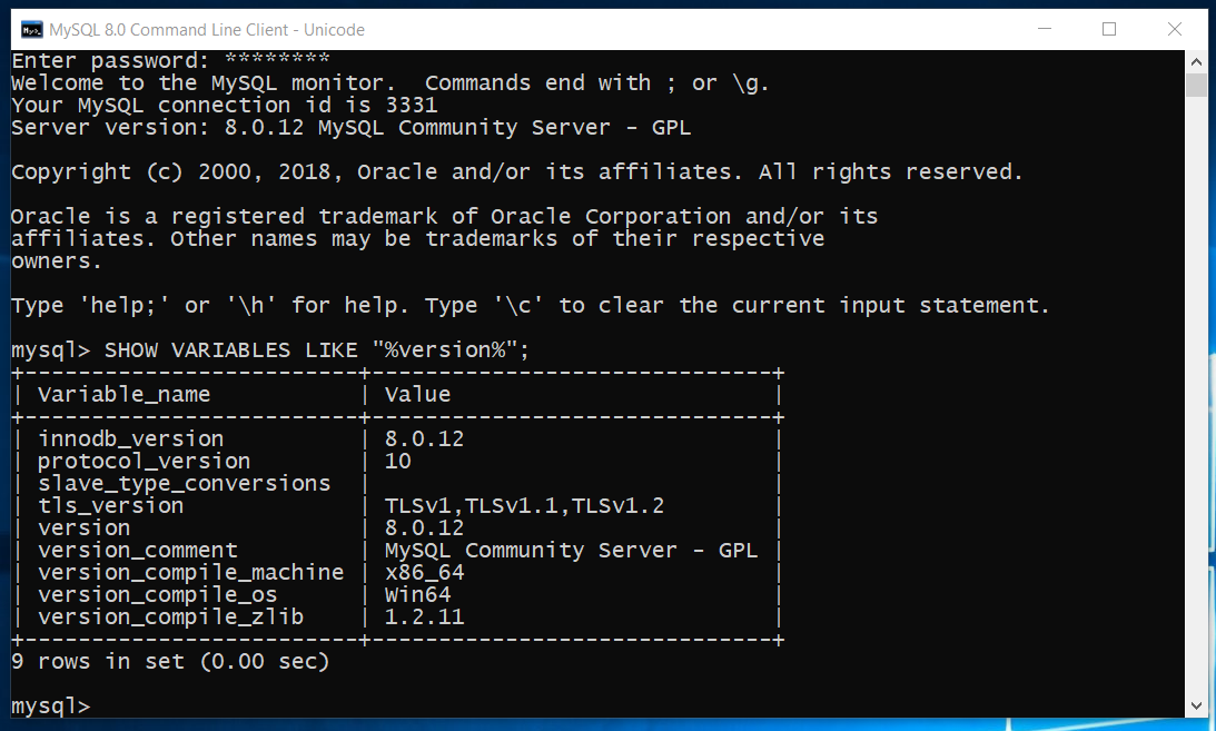 Hướng dẫn sử dụng MySQL Server command line trên Windows - Jundat95