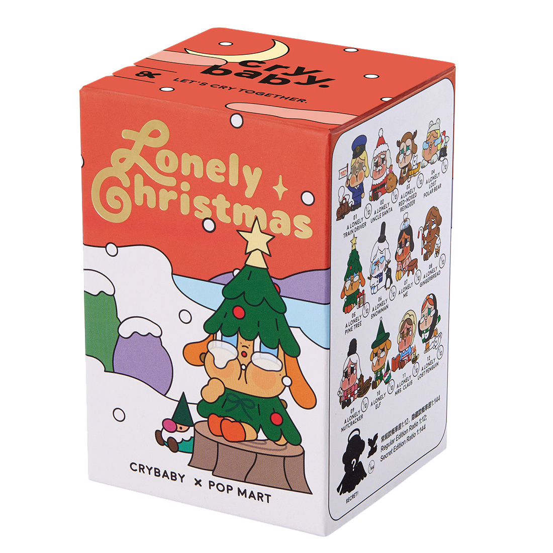 Pop Mart A Lonely Elf Crybaby Lonely Christmas Series Figure | The Toy Pool