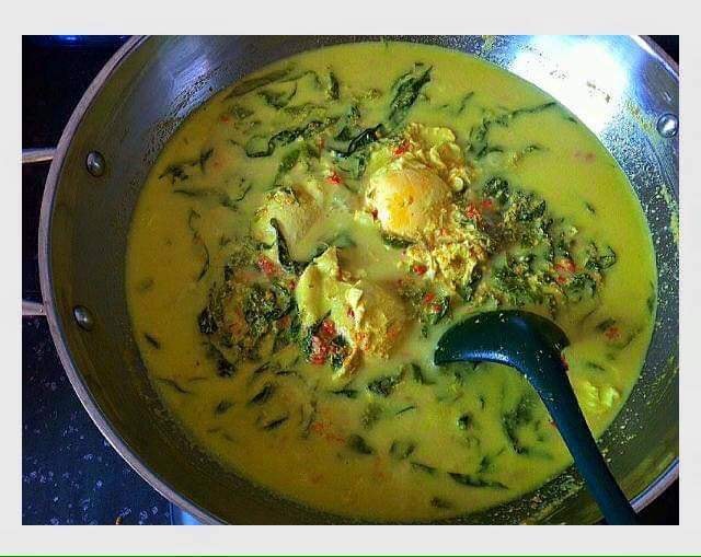 Resepi Masak lemak pucuk ubi telur itik Ini Paling Win