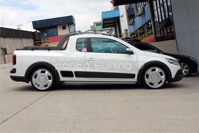 PONTO TUNING: Saveiro Cross + Orbital Aro 18"