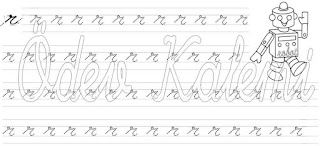 r Sesi 3. Grup Harfler 1. Sinif Okuma Yazma Etkinlikleri - Ödev Kalemi