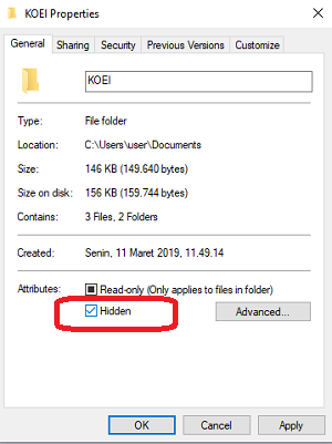 Cara Menampilkan File Yang Tersembunyi / File Hidden Di Laptop ...