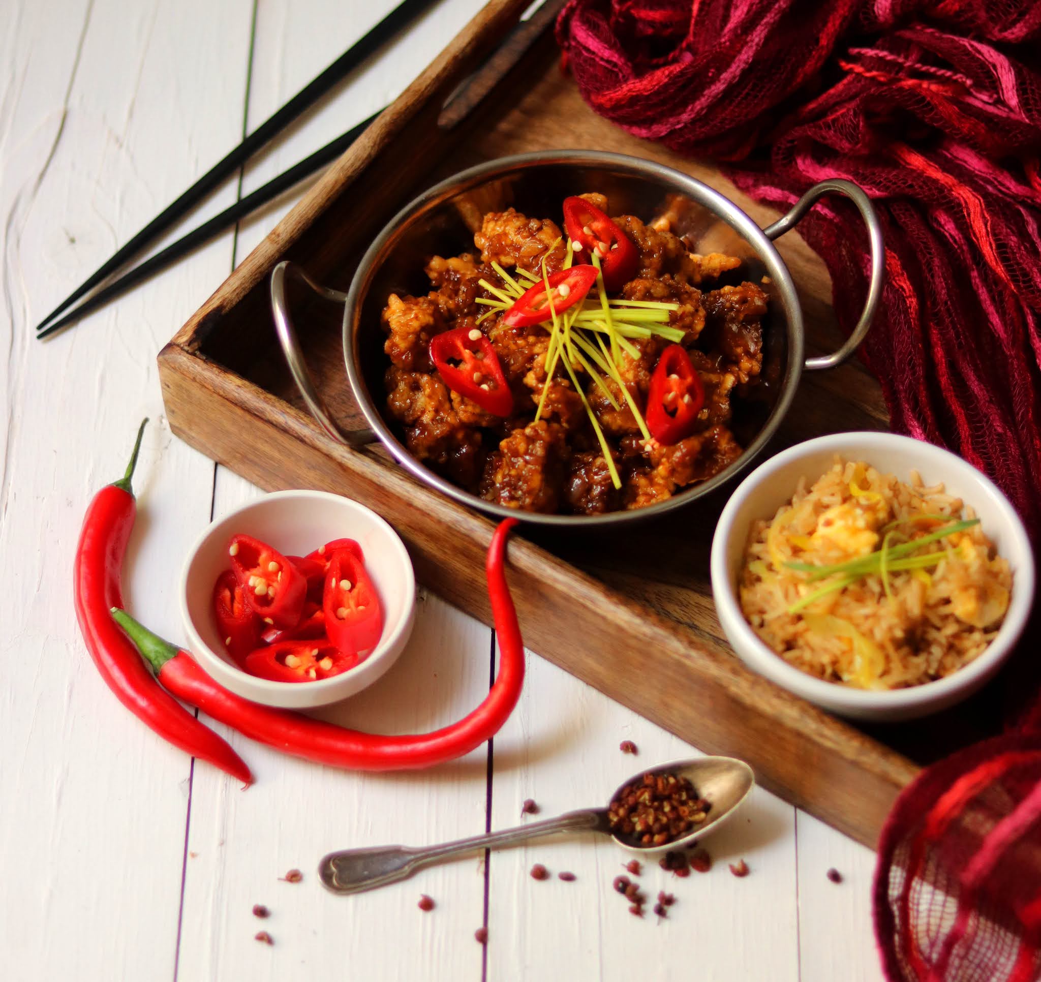 The Food Trotter: Porc frit à la sichuanaise / Sichuan-style Fried Pork