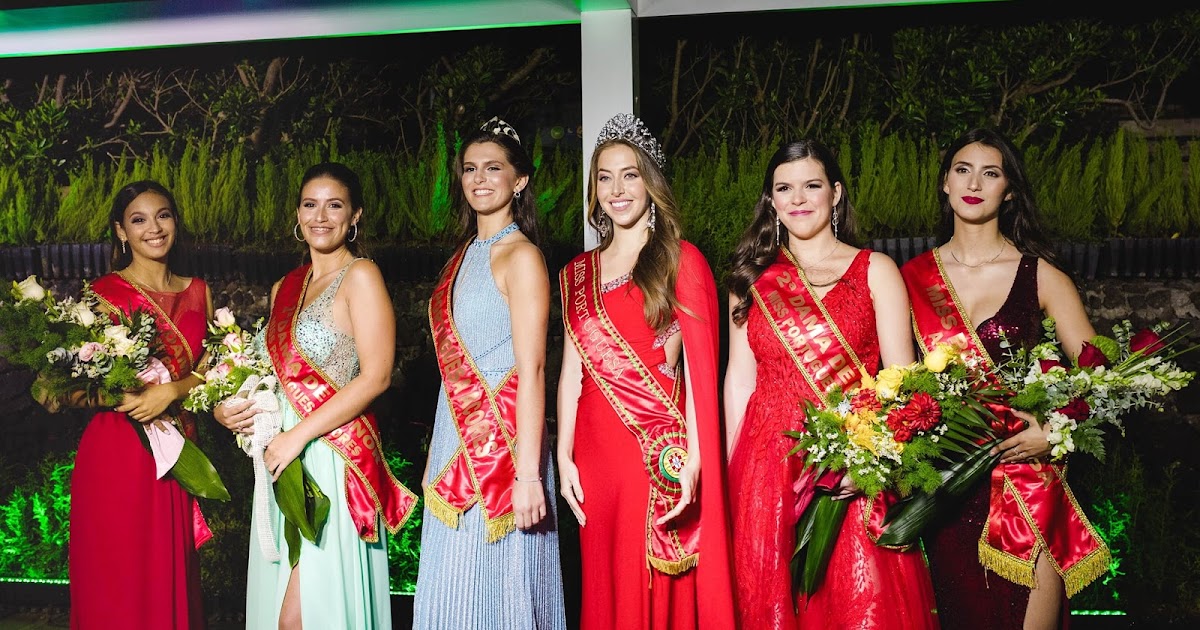 Maria Medeiros coroada Miss Portuguesa Açores 2021 - I Love Azores