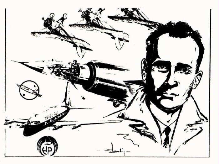 Pionniers de l'Aviation, de l'Espace, Pilotes d'essais, astronautes ...