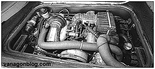 T3 Vanagon Spot: Porsche Powered B32 VW Vanagon